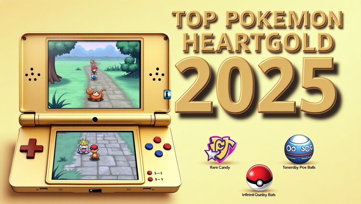 Best Pokemon Heart Gold NDS Cheats Codes AR [2025 Update]